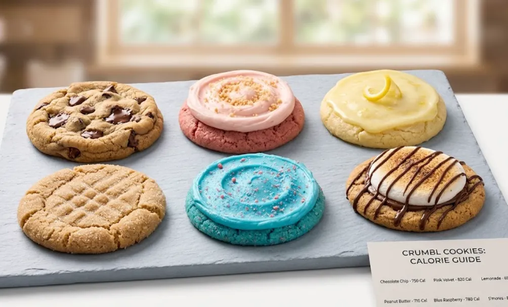 Crumbl Cookie Calories Guide 2026 | Full Calorie Chart 2026